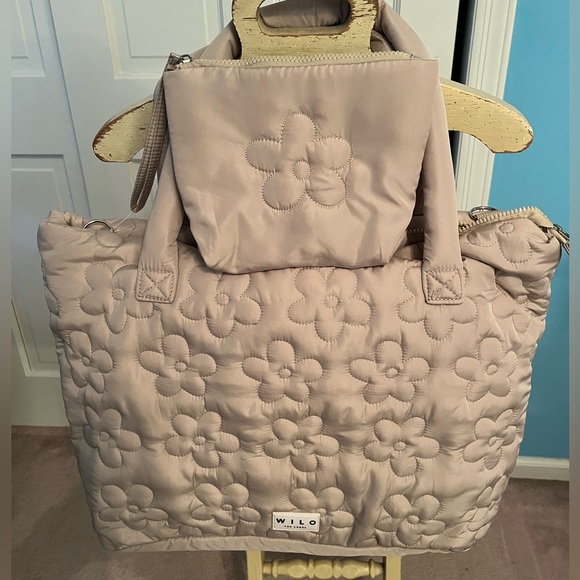 Wilo The Label | Bags | Nwt Wilo The Label Wild Flower Quilted Tote Bag ...